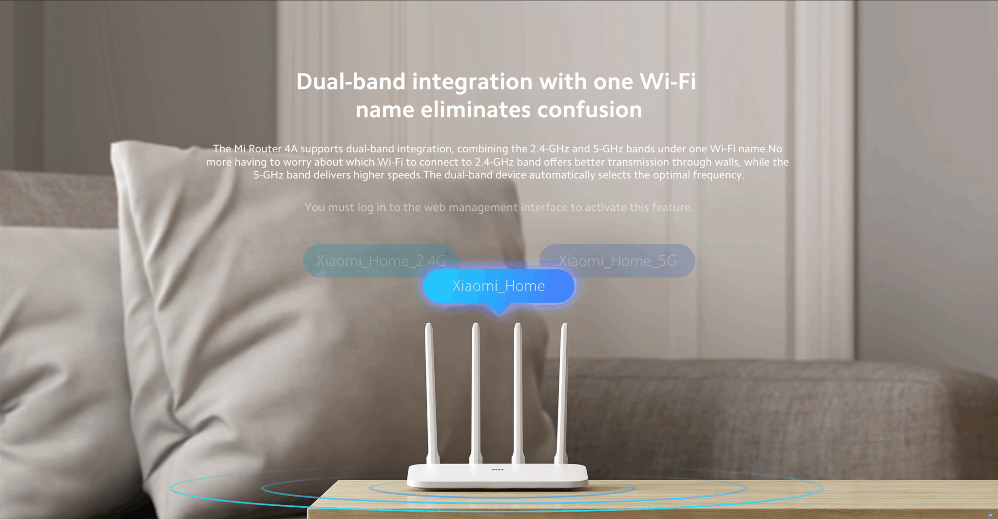 Mi Router 4A Gigabit Edition – Dual-Band Gigabit Wi-Fi